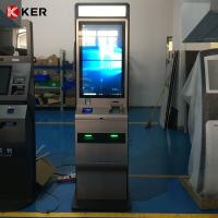 China Hotel Self-Service Inquiry Kiosk Touch Screen Machine Self Service Bill Terminal Kiosk for sale