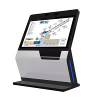 China 55 Inch Functional Smart Self Service Inquiry Kiosk Queue Management System Touch Payment Kiosk for sale