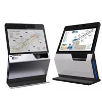 China 55 Inch Functional Smart Self Service Inquiry Kiosk Queue Management System Touch Payment Kiosk for sale