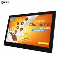 China wall mount ultra thin advertising players interactive digital signage for sale