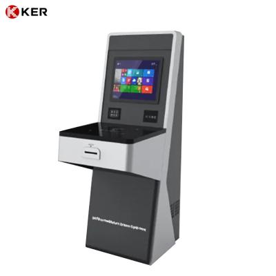 China Rfid Library Self-Check Equipment Library Lending Returning Touch Lending And Returning Kiosk Machine for sale