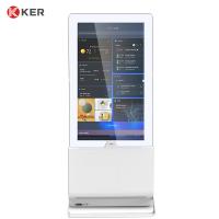China 43 Inch Double Side Floor Standing Hanging Digital Signage Player for sale