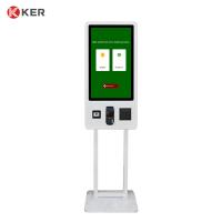 China Hot Sale 27 inch Smart Food Self Service Order Kiosk For Order Self Service Terminal for sale