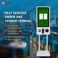 China Hot Sale 27 inch Smart Food Self Service Order Kiosk For Order Self Service Terminal for sale