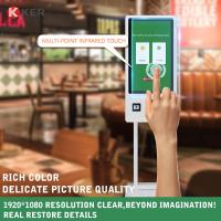 China Hot Sale 27 inch Smart Food Self Service Order Kiosk For Order Self Service Terminal for sale
