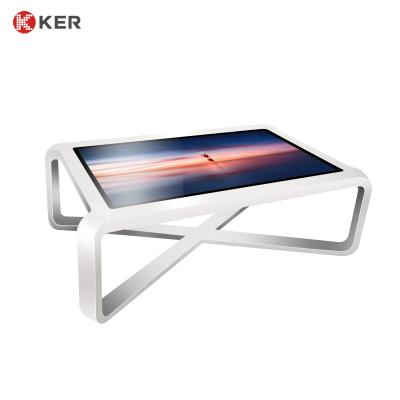 China Multifunction Interactive Touch Screen Coffee Table Multifunction Self Service Terminal Kiosk for sale
