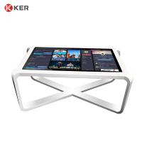 China Multifunction Interactive Touch Screen Coffee Table Multifunction Self Service Terminal Kiosk for sale