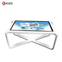 China Multifunction Interactive Touch Screen Coffee Table Multifunction Self Service Terminal Kiosk for sale