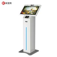 China Rfid Canteen Pcap Self Service Kiosk Multifunction Self Service Terminal for sale
