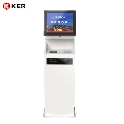 China AD Touch Screen Monitor Self Service Kiosk Rfid Terminal Multifunction Self Service Kiosk for sale