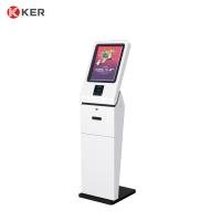 China Ticket Print Terminal Machines Kiosk Self Service Terminal for sale