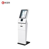 China Ticket Print Terminal Machines Kiosk Self Service Terminal for sale