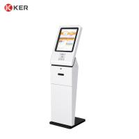 China Ticket Print Terminal Machines Kiosk Self Service Terminal for sale