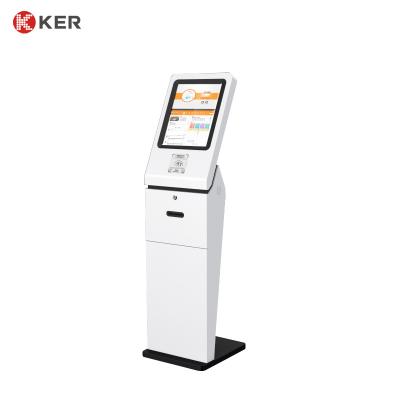 China Ticket Print Terminal Machines Kiosk Self Service Terminal for sale