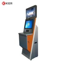 China Touch Screen Cash Payment Kiosk Self Service Terminal for sale