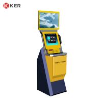 China Touch Screen Cash Payment Kiosk Self Service Terminal for sale