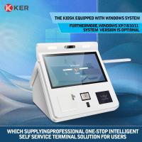 China Digital Touch Screen Document Printing Hotel Terminal Multifunction Self Service Kiosk for sale