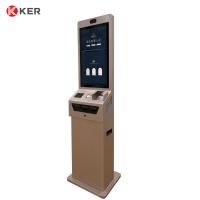 China 27 Inch Windows Infrared Touch Screen Kiosk Self Service Check In And Check Out Terminal for sale