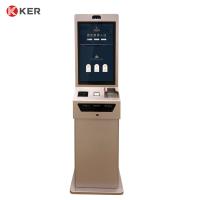 China 27 Inch Windows Infrared Touch Screen Kiosk Self Service Check In And Check Out Terminal for sale