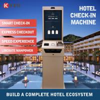 China 27 Inch Android Kiosk Machine Self Service Check In And Check Out Terminal Multifunction Self Service Terminal for sale