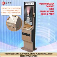 China Customize Ic Id Card Reader Card Issuer Qr Code Scanner Hotel Terminal Self Service Kiosk for sale