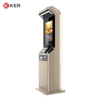 China Windows/Android Iron Sheet Metal Body Hotel Terminal Self Service Kiosk for sale