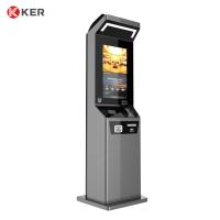 China Windows/Android Iron Sheet Metal Body Hotel Terminal Self Service Kiosk for sale