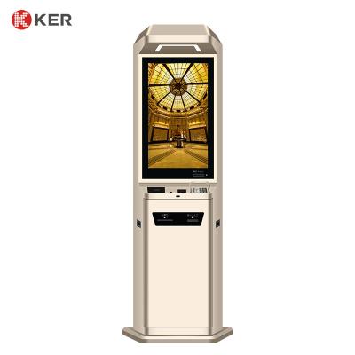 China Windows/Android Iron Sheet Metal Body Hotel Terminal Self Service Kiosk for sale