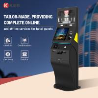 China Manufacturer OEM ODM Infrared Touch Screen Self Service Check In And Check Out Terminal for sale