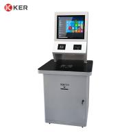 China Smart Automatic Borrow And Return Books Touch Screen Rfid Card Self Service Library Kiosk for sale