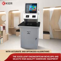 China Smart Automatic Borrow And Return Books Touch Screen Rfid Card Self Service Library Kiosk for sale