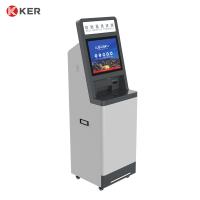 China 19 Inch Automatic Ticket A4 Document Printing Self Service Print Terminal Kiosk for sale