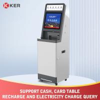 China 19 Inch Automatic Ticket A4 Document Printing Self Service Print Terminal Kiosk for sale