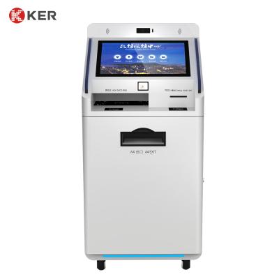 China 32 inch oem customized smart touch screen self service print terminal Kiosk for sale