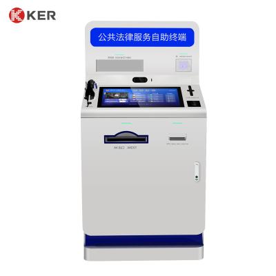 China Popular OEM Customized Sale  Nfc Reader Self Service Print Terminal Kiosk for sale
