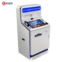 China Factory Touchscreen Government Scanning And Printing Kiosk Self Service Report Print Terminal for sale