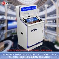 China Factory Touchscreen Government Scanning And Printing Kiosk Self Service Report Print Terminal for sale