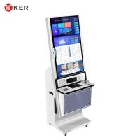 China Self-Service Kiosk Touch Screen Industrial Lcd Screen Ticket Multifunction Self Service Report Collect Terminal Kiosk for sale