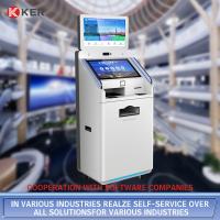 China Self Printing Scanner Pay Service Touch Screen Self Service Print Terminal Kiosk for sale