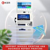 China OEM Customized Smart Touch Screen Health Multifunction Self Service Report Collect Terminal Kiosk for sale