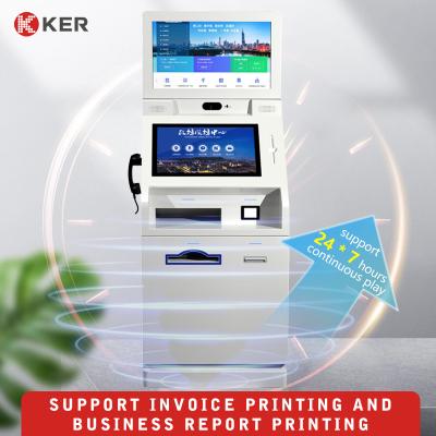 China OEM Customized Smart Touch Screen Health Multifunction Self Service Report Collect Terminal Kiosk for sale
