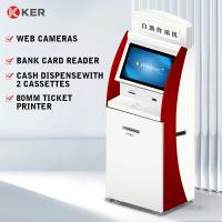 China New design banking bill payment bank queue interactive display Self Service kiosk Terminal for sale