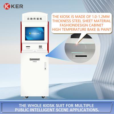 China New design banking bill payment bank queue interactive display Self Service kiosk Terminal for sale