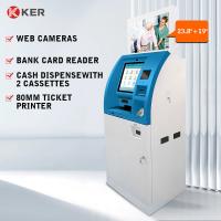 China Cash Deposit / acceptor Payment indoor cash machine kiosk Self Service Terminal for sale