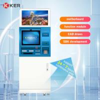 China Cash Deposit / acceptor Payment indoor cash machine kiosk Self Service Terminal for sale