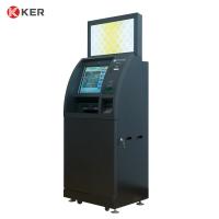 China Bill Deposit Self Service Terminal Machine Cash In Machine Floor Standing Multifunction Self Service Kiosk for sale