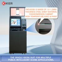China Bill Deposit Self Service Terminal Machine Cash In Machine Floor Standing Multifunction Self Service Kiosk for sale