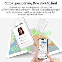 China Electronic badge nfc electronic label e-ink paper smart card office electronic employee badge no battery for sale