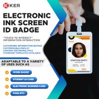 China Office electronic RFID/NFC Plastic Card Smart Employee ID Badge Card Conference Event Pvc Photo polycarbonate ID Card for sale