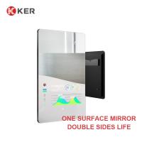 China Hotel Video News Magic Anti Fog Touch Screen Smart Mirror for sale